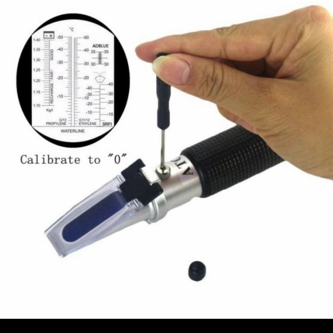 Jual Refractometer Meter Test Aki Cairan Mobil Glycol Urea 4In1 ...