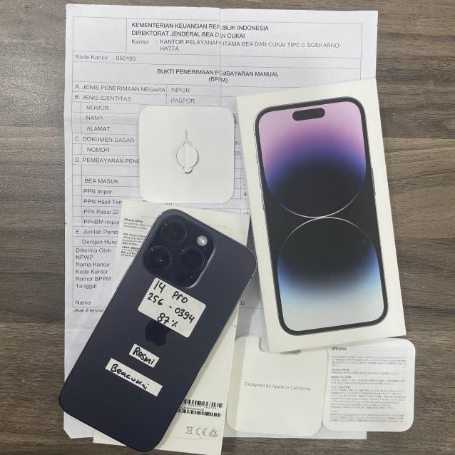 Jual Iphone 14 Pro 256Gb Second Ibox | Shopee Indonesia