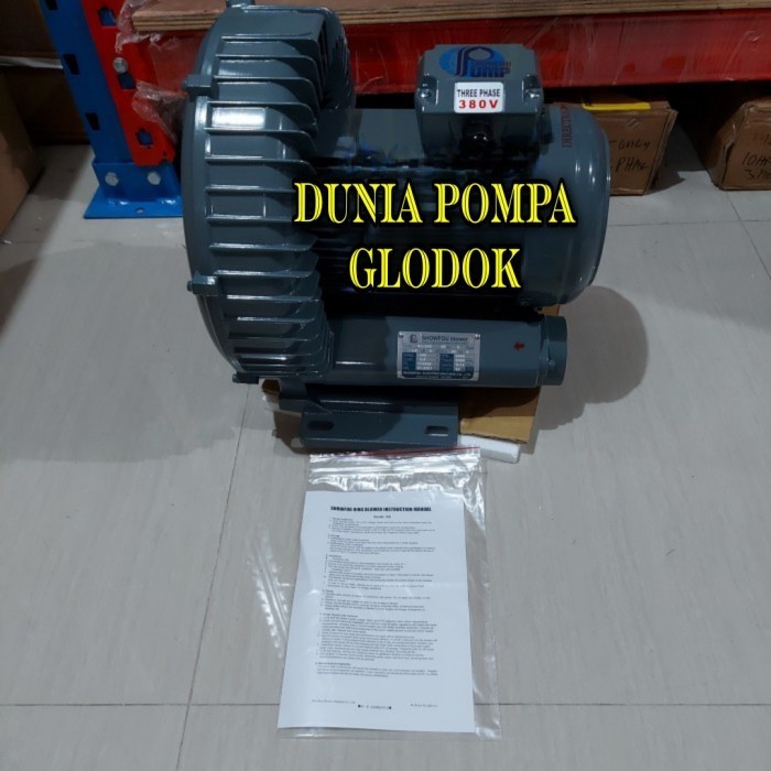 Jual Ring Blower Showfou BS-232 (2 HP) 380 volt Buat Stp dan Tambak ...