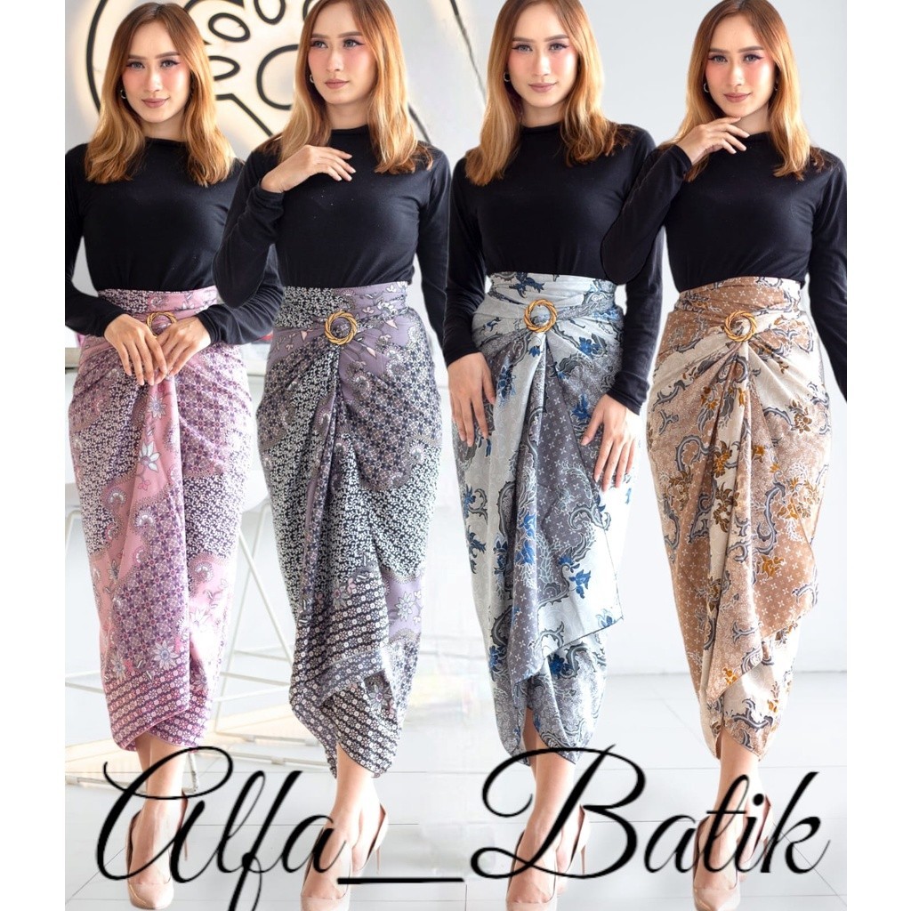 Jual Rok Lilit Batik // ROK LILIT COD/ROK LILIT TERBARU/ROK LILIT ...