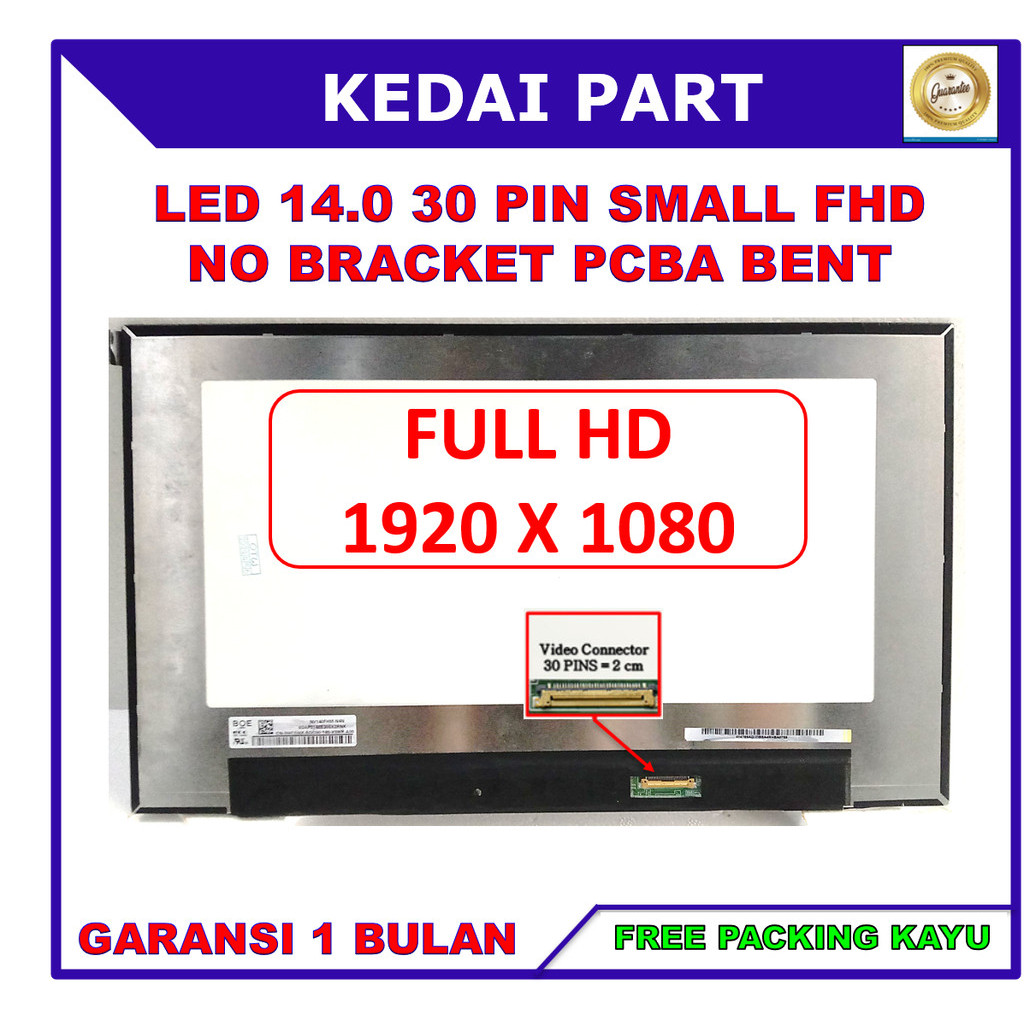 Jual LED LCD Asus ZenBook UX433F 14.0 inch 30 Pin Full HD | Shopee ...
