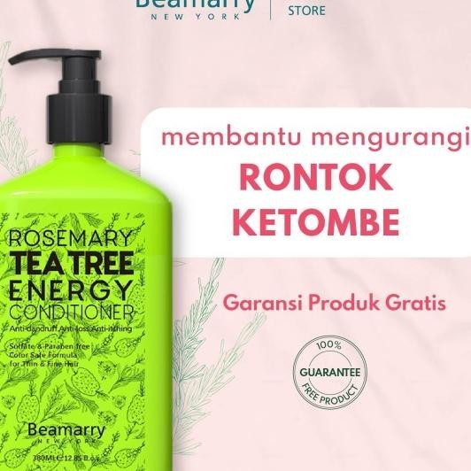 Jual Rosemary Tea Tree Energy Conditioner Beamarry New York 380 Ml ...