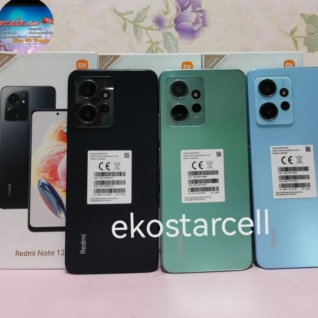 Jual Xiaomi Redmi Note 12 4/128Gb & 6/128Gb & 8/128Gb Second | Shopee ...