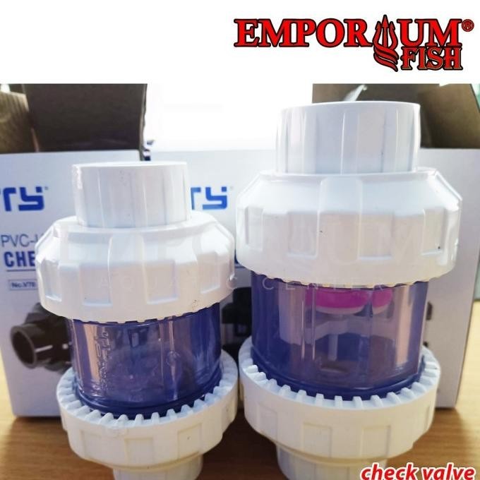 Jual TY check valve v78 white 25 mm transparant | Shopee Indonesia