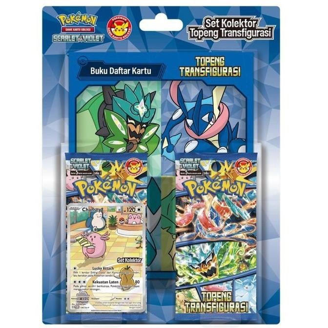 Jual POKEMON SET KOLEKTOR TOPENG TRANSFIGURASI TCG INDONESIA SV6S - PACK TERBATAS | Shopee Indonesia
