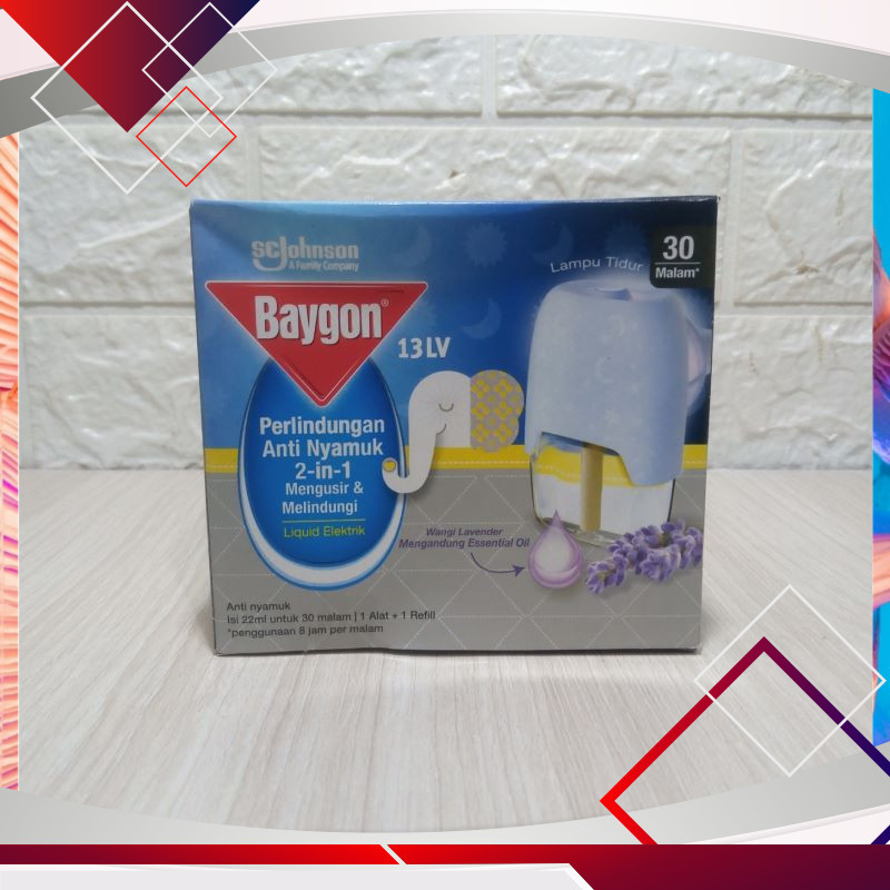 Jual Baygon Liquid Elektrik Anti Nyamuk Lavender 22ml . | Shopee Indonesia