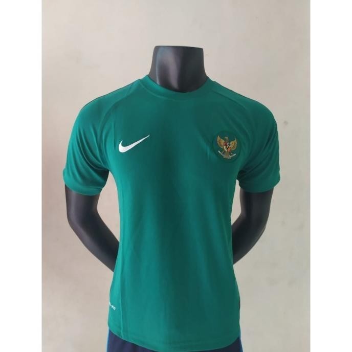 Jual Baju Jersey Timnas Garuda Indo Training Green Grate Super | Shopee ...