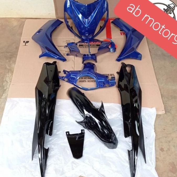Jual Cover Body Halus Motor Yamaha Jupiter Mx Lama Old Warna Biru ...