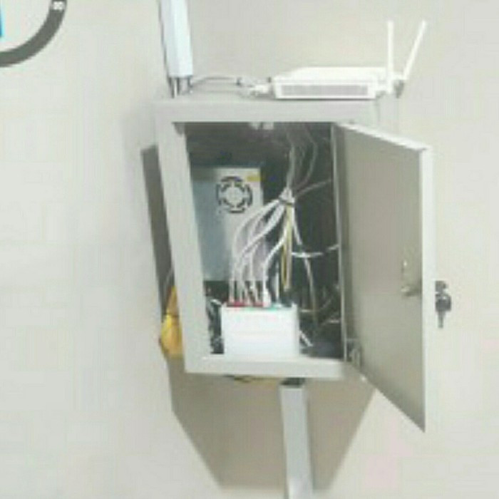 Jual Boks Box Besi Pengaman Dvr Cctv 30X40X18Cm | Shopee Indonesia