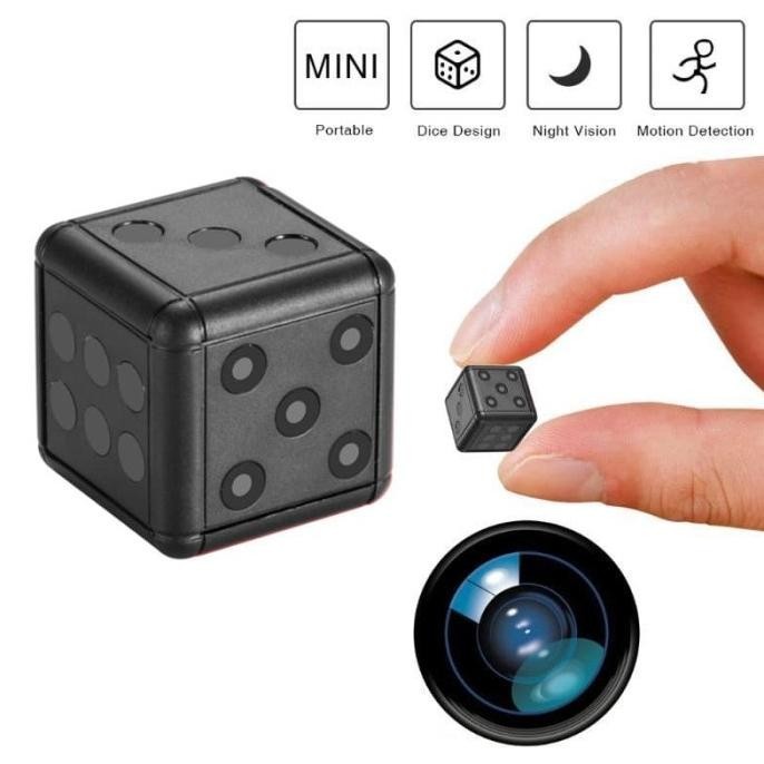 Jual SPY DICE CAMERA MINI KAMERA DADU PENGINTAI MATA-MATA FULL HD SQ16 ...