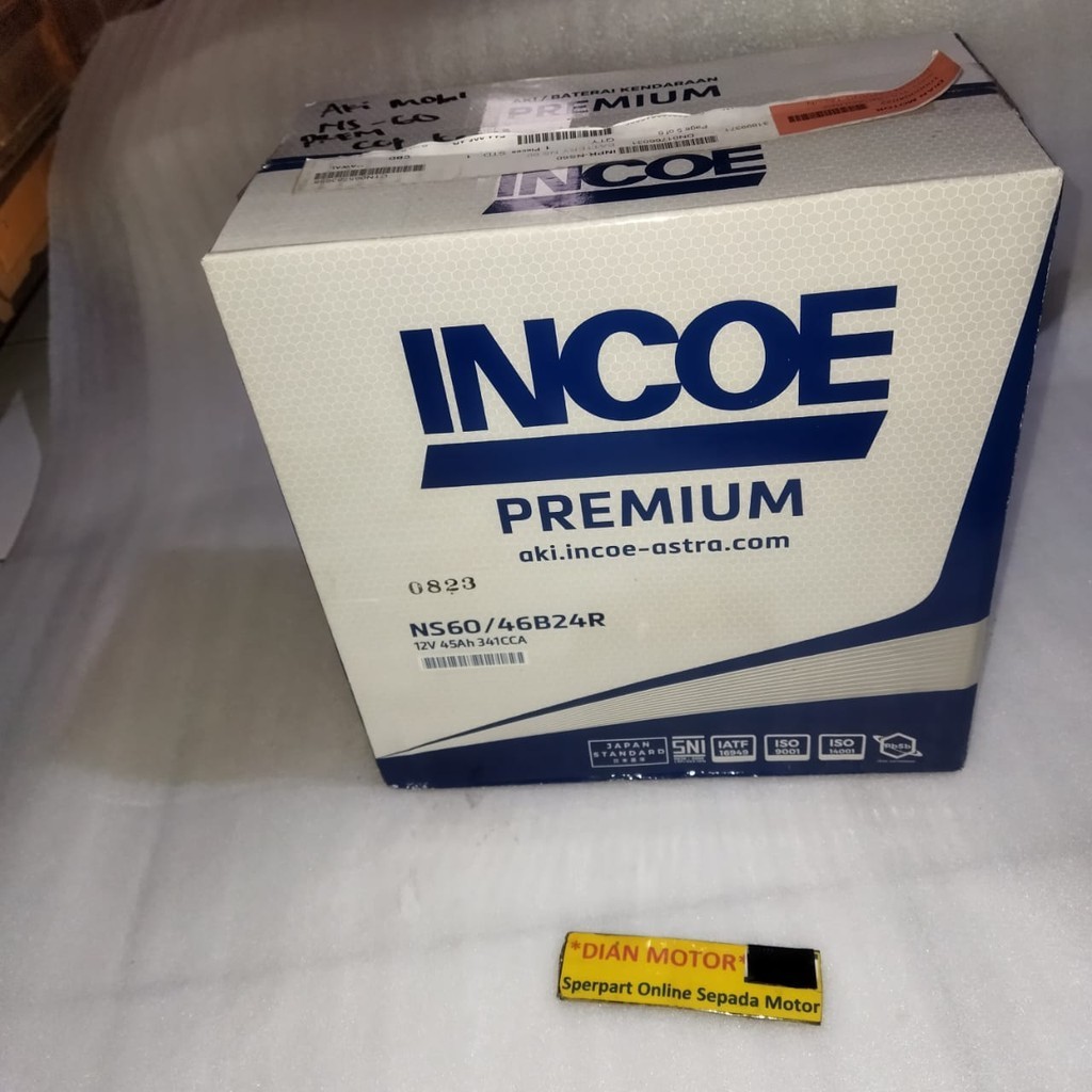 Jual INCOE INPR-NS60 AKI MOBIL NS 60 PREM COP KECIL INCOE | Shopee ...