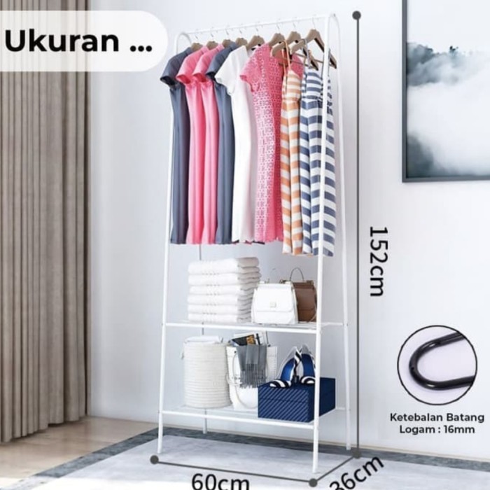 Jual Holder Penyimpan Pakaian/Tempat Baju | Shopee Indonesia