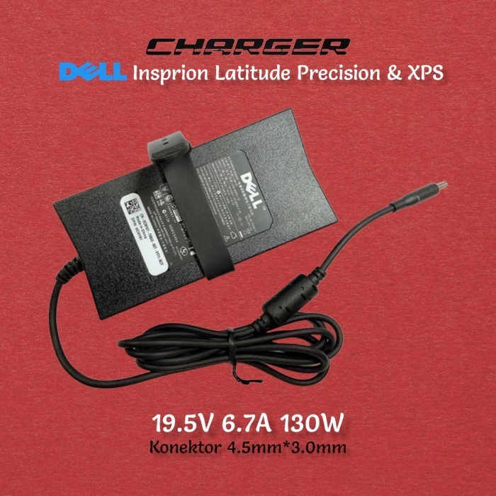 Jual Adaptor Charger Laptop Dell Precision 5510 5530 5540 19.5V 6.7A ...