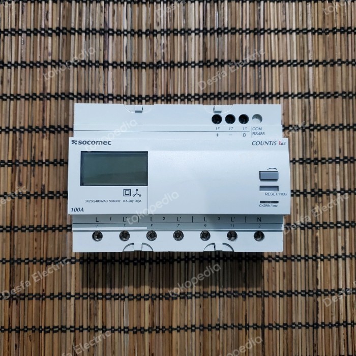 Jual Ready Kwh Meter Digital Socomec Countis E63 3 Phase 20 ( 100 ...