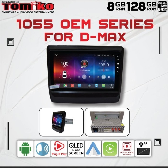 Jual Head Unit Android Tomiko 1055 For Isuzu Dmax | Shopee Indonesia