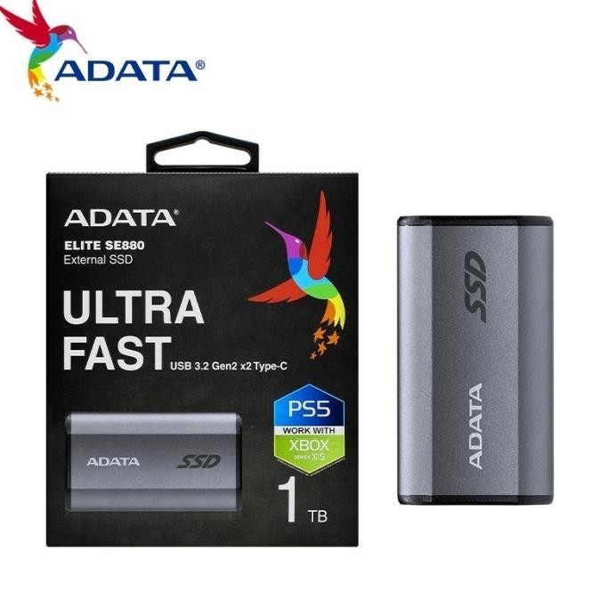 Jual HARGA DISC - ADATA Elite SE880 External SSD 1TB - Portable SSD ...