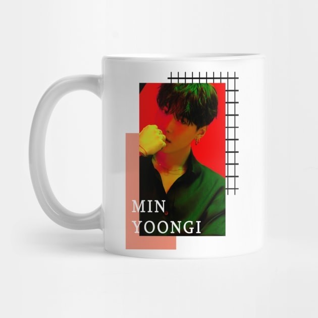 Jual Kpop Mendesain Mug Kopi Suga BTS Kpop Designs Suga BTS Coffee Mug ...