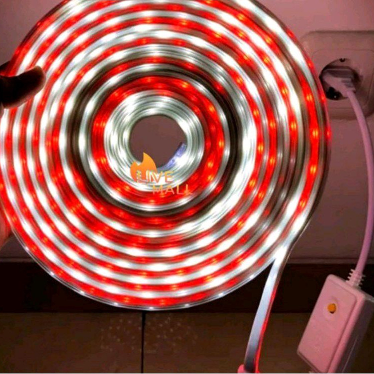 Jual LAMPU STRIP RGB MERAH+PUTIH LAMPU AGUSTUS 10 METER+SOKET | Shopee ...