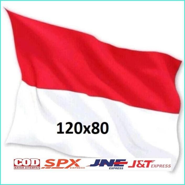 Jual Hot Promo Bendera Merah Putih Ukuran 120X80 Bahan Premium Kualitas ...