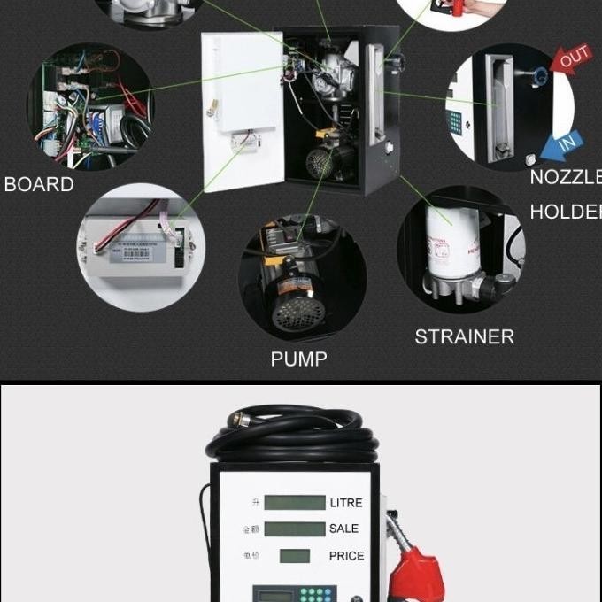Jual Fuel Dispenser Pump Pertashop Spbu Pompa Transfer Oli Solar Minyak ...