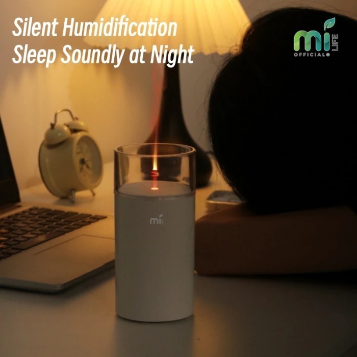 Jual MILIFE Flame RGB Car Air Diffuser Rechargeable Portable Humidifier ...