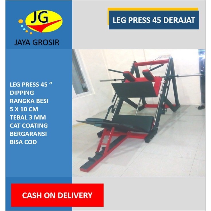 Jual alat gym Leg press machine fitness center komersial | Shopee Indonesia