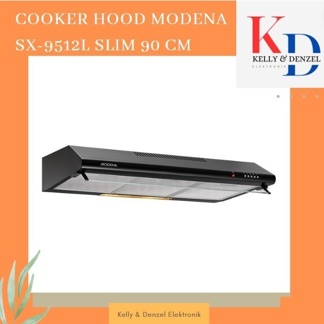 Jual Modena SX 9512 L Slim Cooker Hood 90 cm Penghisap Asap Dapur SX-9512L 9512L | Shopee Indonesia