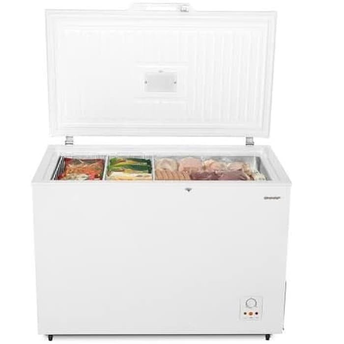 Jual FREEZER BOX SHARP FRV-310X / FRV 310X / 310 LITER BERGARANSI ...