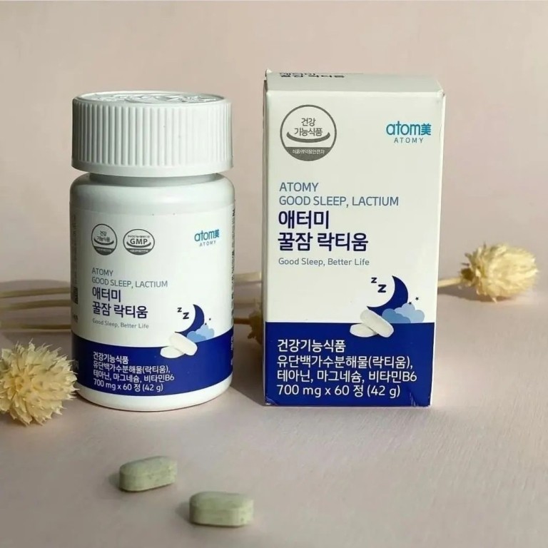 Jual Good Sleep Lactium Mengatasi Insomnia isi 60 tablet Original Korea ...
