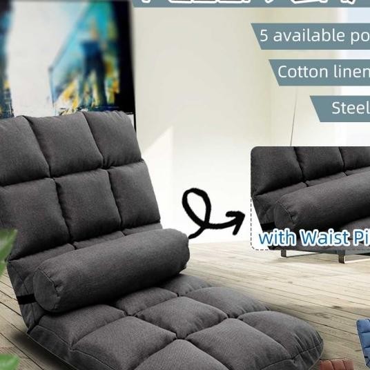Jual Triple W Sofa Tata Floor Chair Sofa Bed Kursi Malas Lantai Lesehan ...