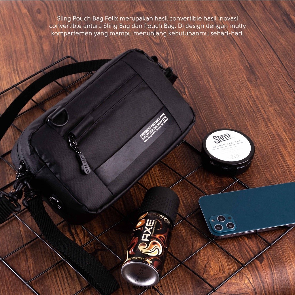 Jual Tas Selempang Premium TAS SLEMPANG TERBARU 2022 WATERPROOF ...