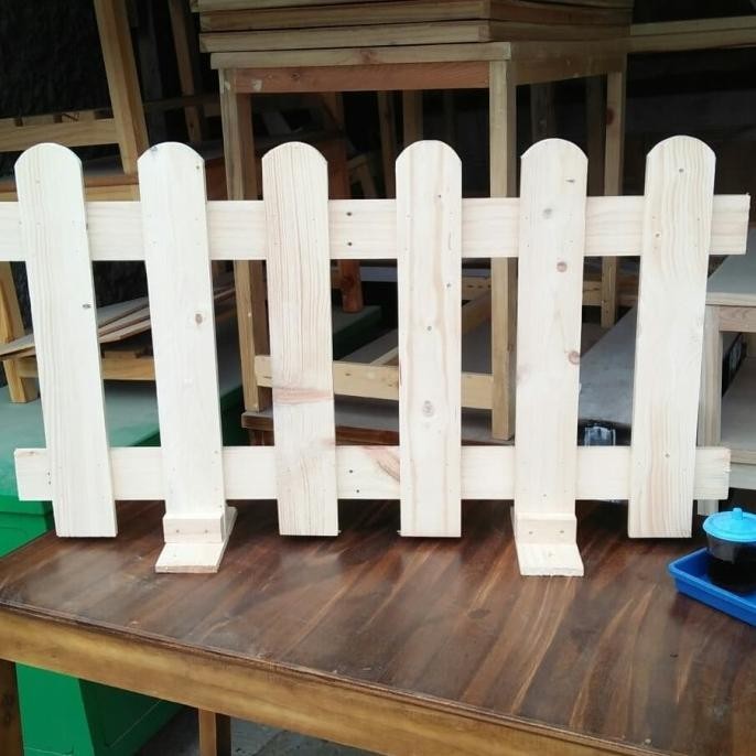Jual pagar kayu pembatas bisa dipindah | Shopee Indonesia