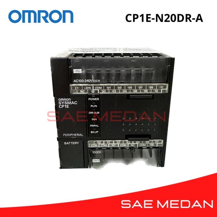 Jual Cp1E-N20Dr-A Plc Omron Cp1E N20Dra Ori | Shopee Indonesia