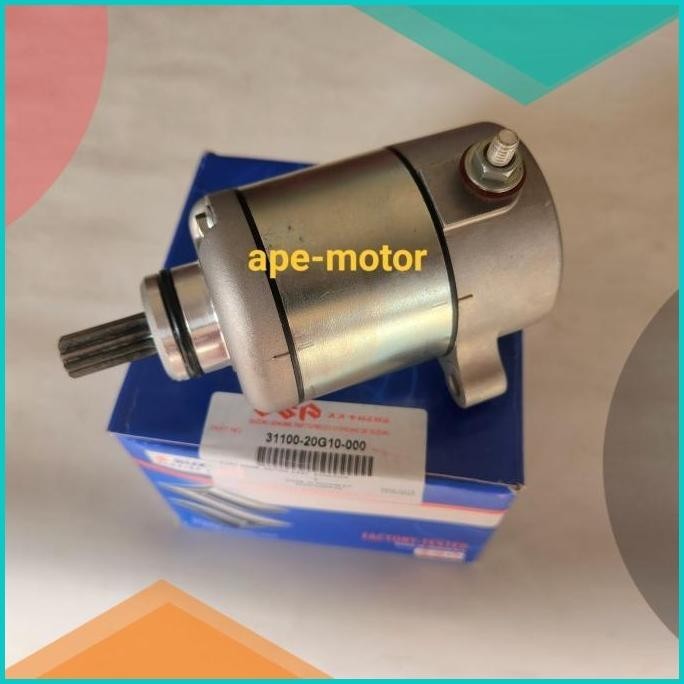 Jual DINAMO STARTER SHOGUN 125 31100-20G10 ORIGINAL SUZUKI 8JVLZ4 parts ...