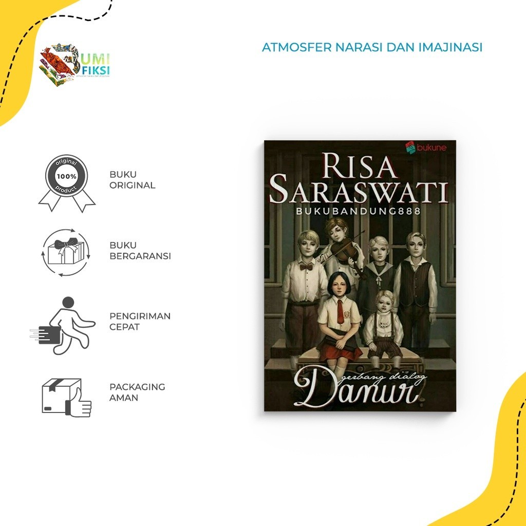 Jual Novel Gerbang Dialog Danur - Risa Saraswati - Bukune - Bumifiksi ...
