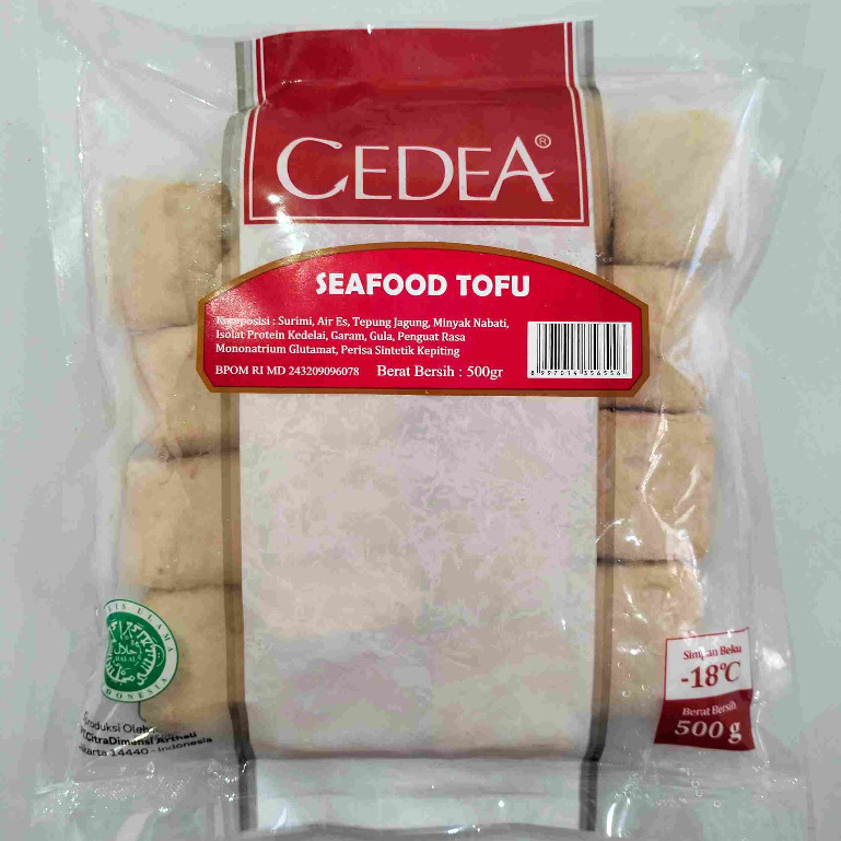 Jual CEDEA SEAFOOD TOFU (500 Gram) | Shopee Indonesia