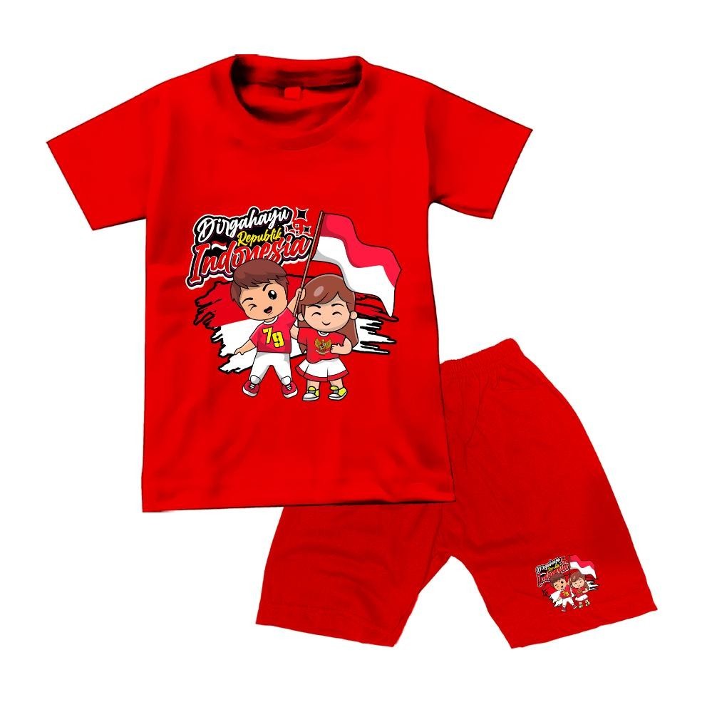 Jual Original Setelan Baju Kemerdekaan Anak Laki-Laki Dan Perempuan ...