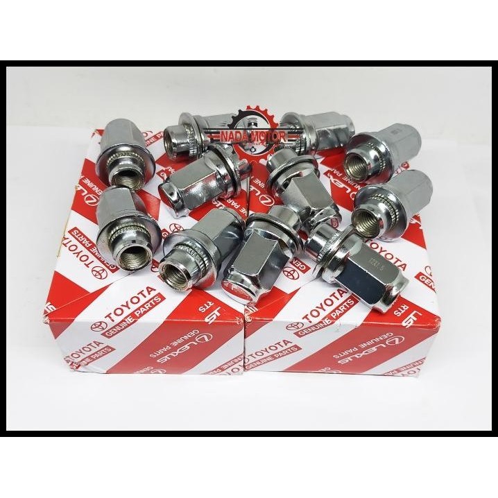 Jual DISKON MUR BAUT RODA ORIGINAL TOYOTA FORTUNER, YARIS, INNOVA ...