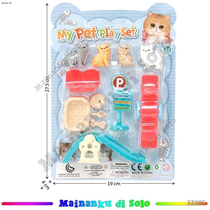 Jual [Mainanku] Mainan Pet Shop My Pet Play Set | Shopee Indonesia