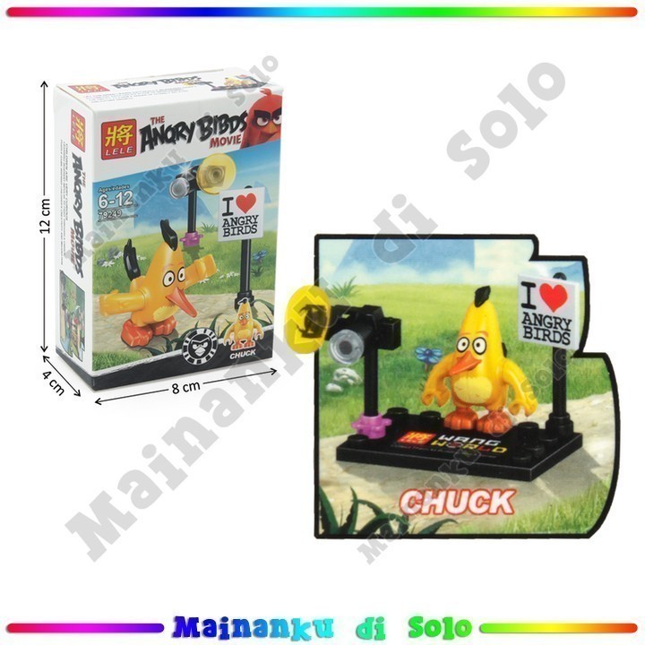 Jual [Mainanku] Mainan Anak Block Mini Angry Bird Lele Anqry Bibds ...