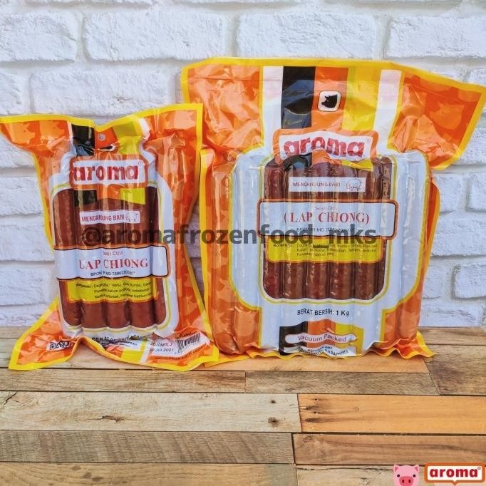 Jual AROMA LAPCHIONG / SOSIS BABI / CHINESE PORK SAUSAGES 500 GR LS01 ...