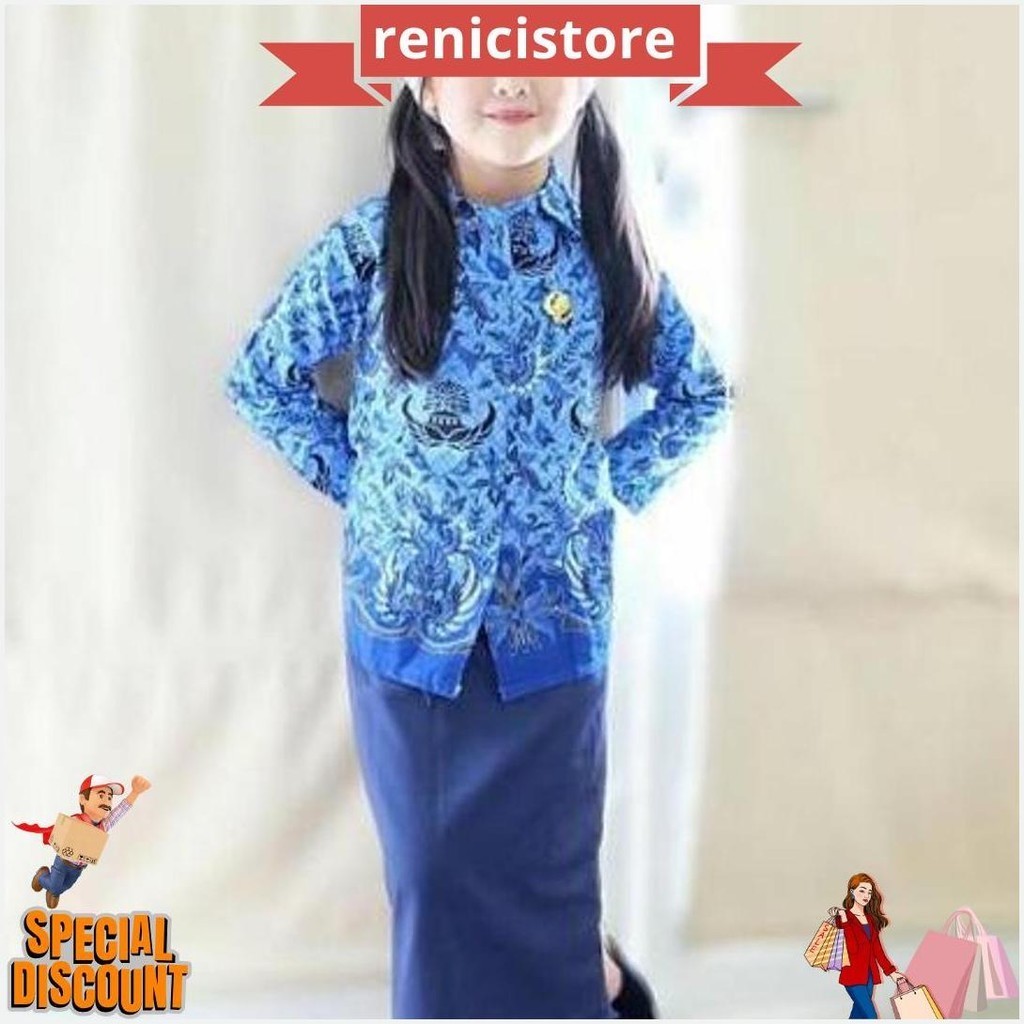 Jual SERAGAM ASN ANAK (BOY & GIRL) | SERAGAM PEGAWAI NEGERI ANAK ...