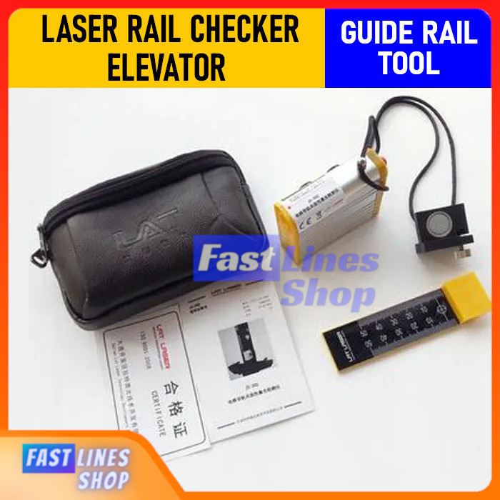 Jual Elevator Laser Guide Rail Checker Lift / Tool Cek Kelurusan Rel ...