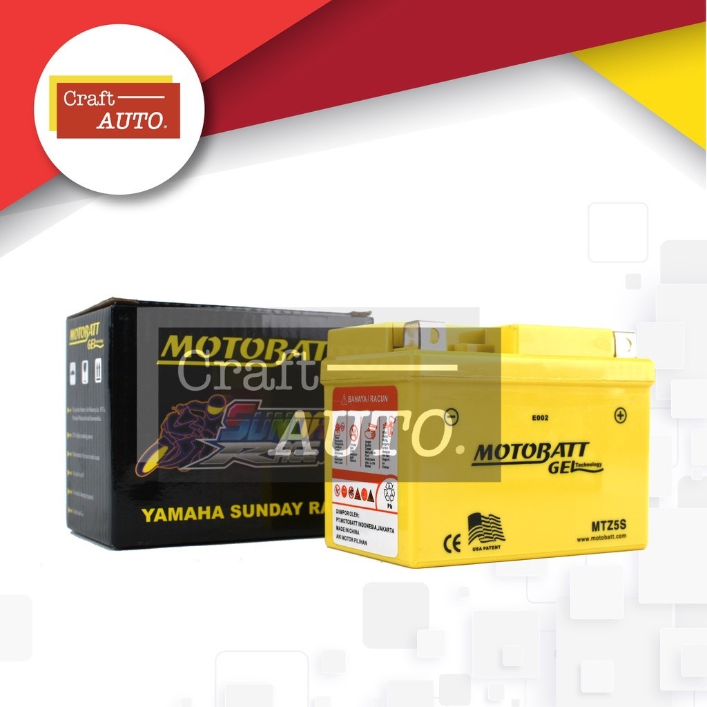 Jual Aki Motor Suzuki Shogun 125 Motobatt MTZ5S | Shopee Indonesia