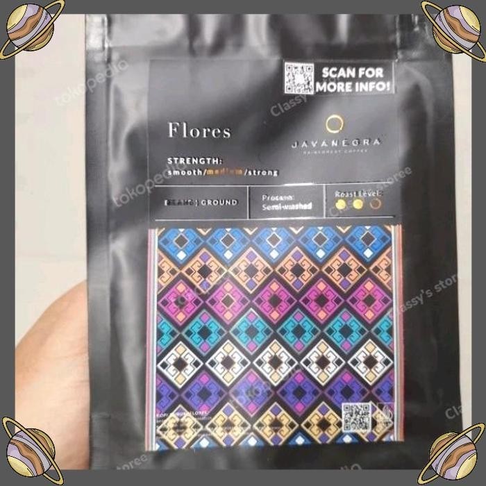 Jual [CLS] JAVANEGRA COFFEE FLORES GROUND 200 GR/KOPI BUBUK | Shopee ...