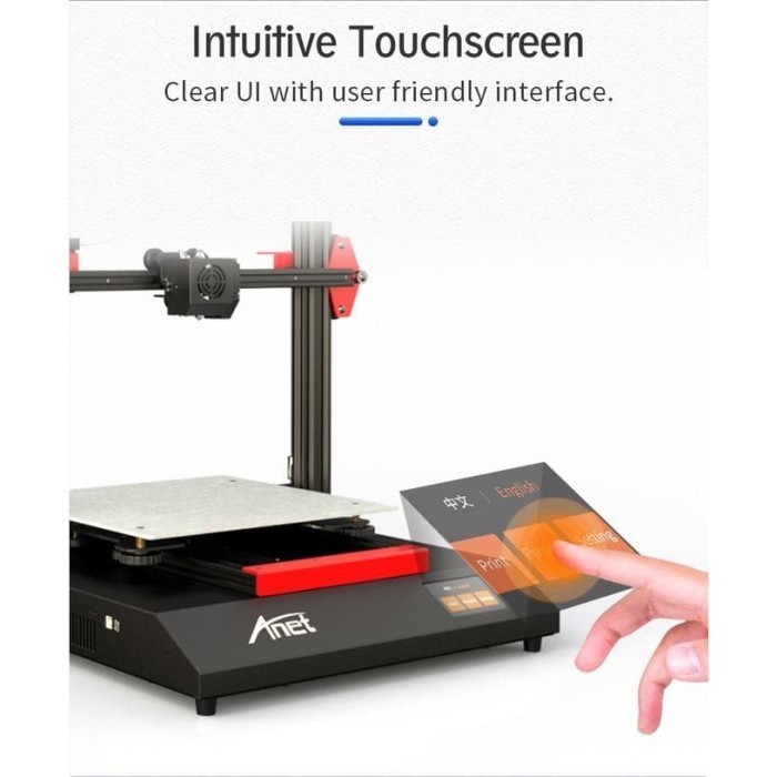 Jual Paling Berkualitas New Printer 3D Anet Et5 Mencetak Lebih Besar ...