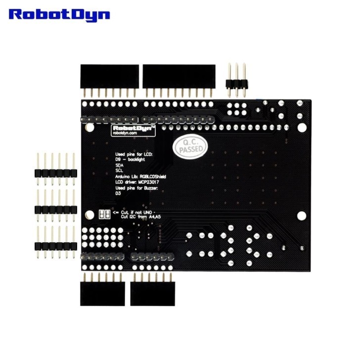 Jual Lcd Rgb 1602 16X2 I2C Mcp23017 + Kepad Buzzer Shield Arduino ...
