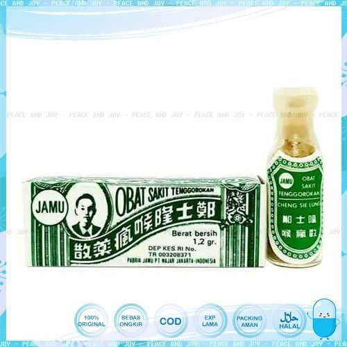 Jual OBAT SAKIT TENGGOROKAN CHENG SIE LUNG HAU FENG YAO SAN / HAU FUNG ...