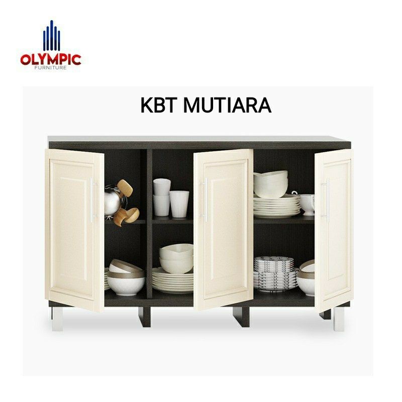 Jual lemari dapur olympic KAT KBT MUTIARA kitchen set rak dapur lemari ...