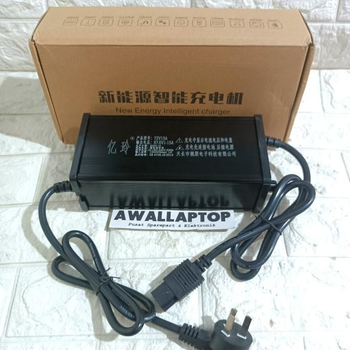 Jual charger motor listrik 72V 15A 20S 24S lithium lifepo4 84V 87.6V ...